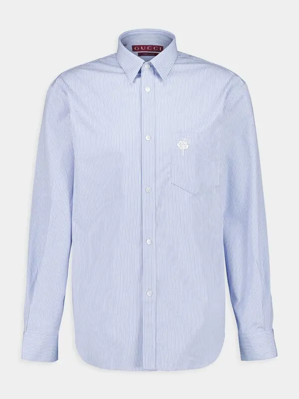 Gucci Light Striped Shirt - Blue