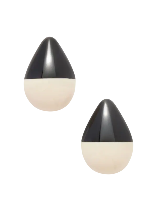 JULIETTA Opus Rhodium-plated Resin Earrings - Multi