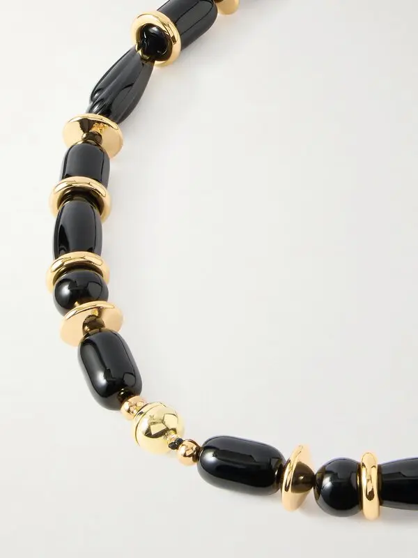 JULIETTA Ada Gold-tone Beaded Necklace