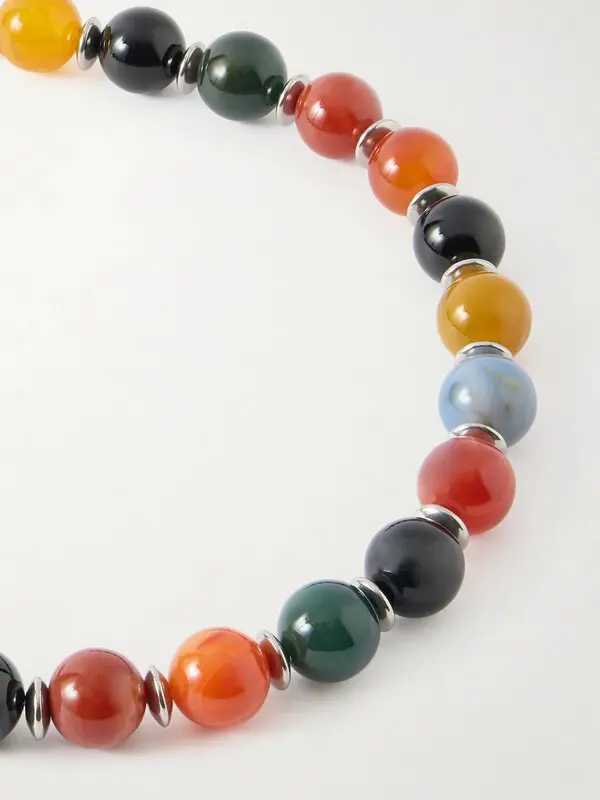 JULIETTA Mavis Silver-tone Beaded Necklace