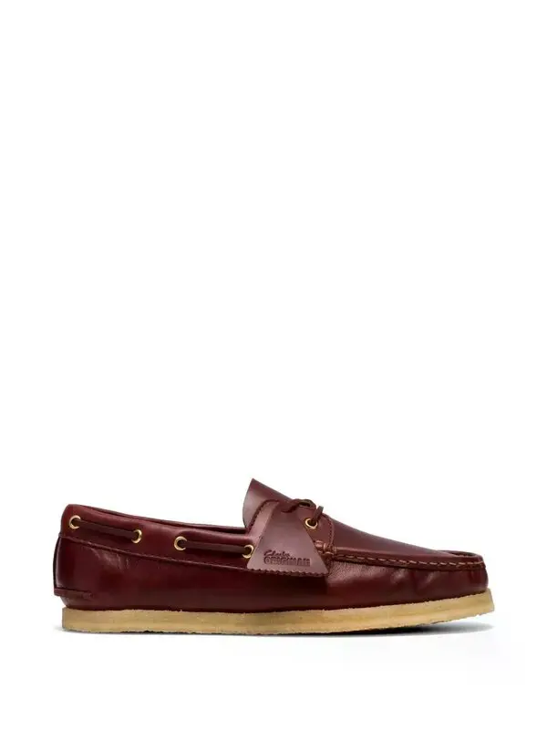 Clarks Godney Boat Shoes - Brown