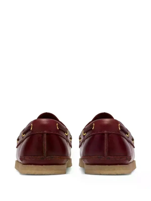 Clarks Godney Boat Shoes - Brown