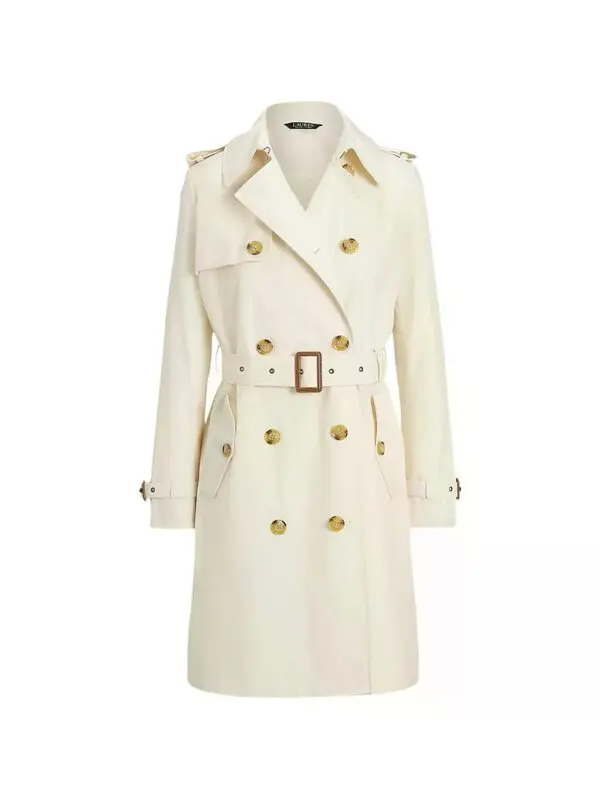 Ralph Lauren Belted Trench Coat - Neutrals