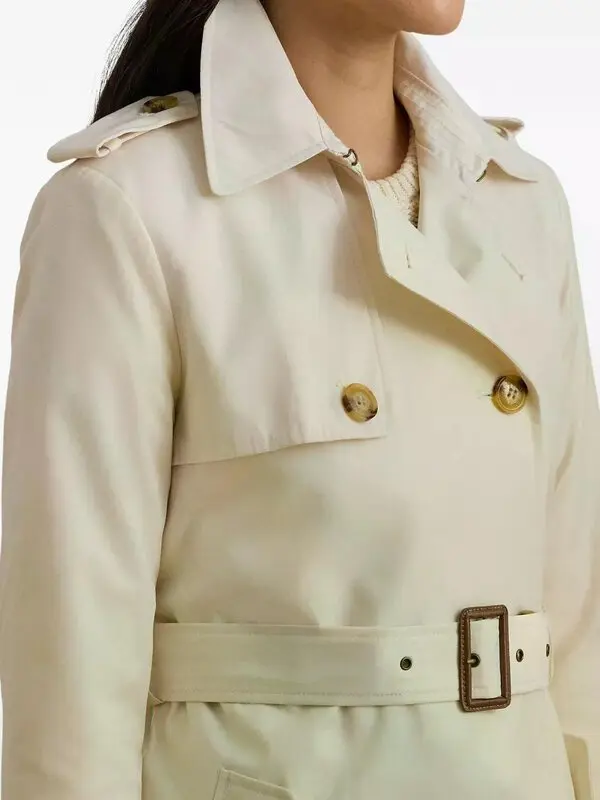 Ralph Lauren Belted Trench Coat - Neutrals
