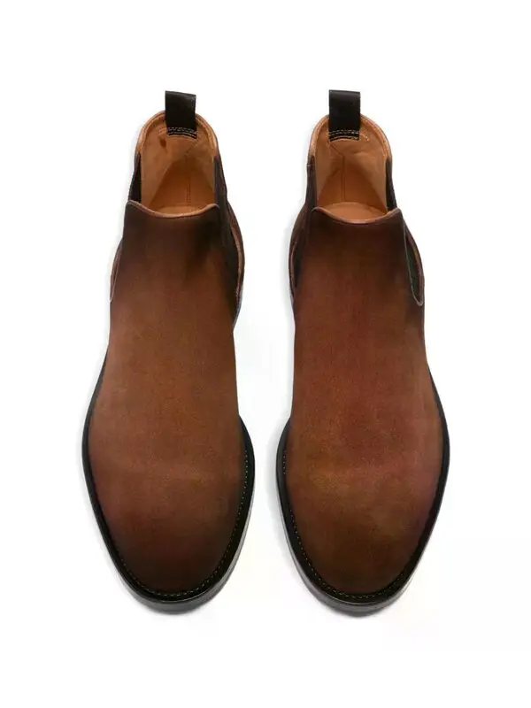 Officine Creative Silent 003 Leather Ankle Boots