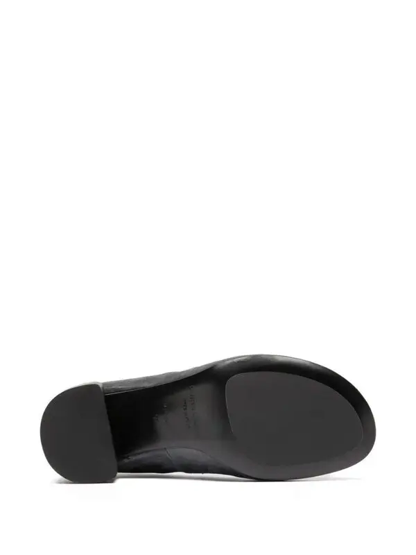 Officine Creative Flore Bow-strap Loafers - Grey