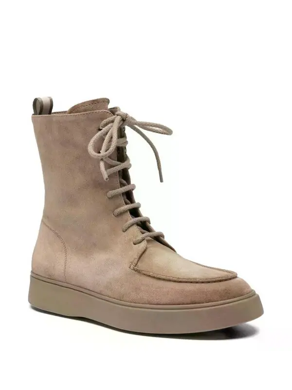 Officine Creative Frame 108 Lace-up Zip Boots
