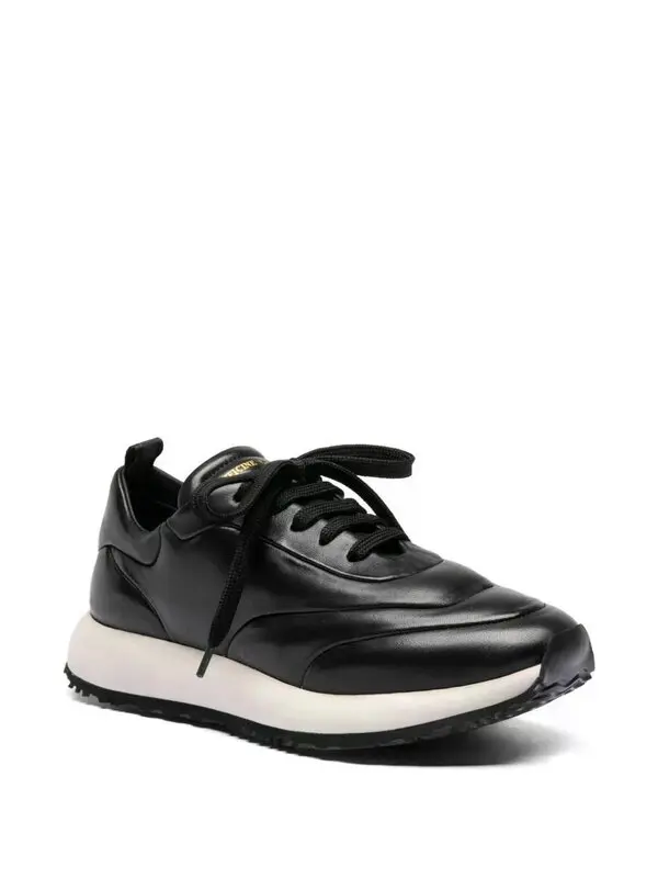 Officine Creative Solstice 101 Leather Sneakers - Black