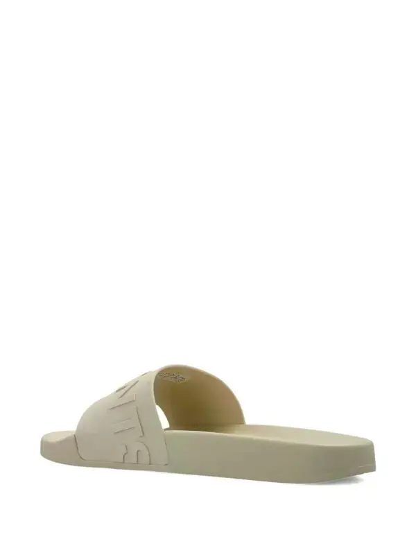 ALLSAINTS Logo-embossed Slip-on Slides