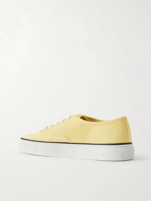 Jacquemus Le Fefe Embroidered Canvas Sneakers