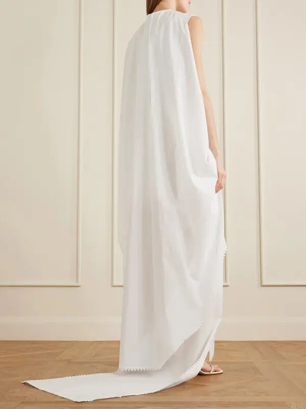 Jacquemus Traversin Cotton-blend Maxi Dress