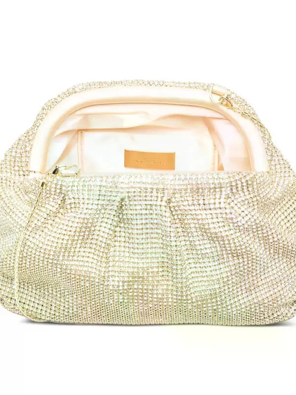 TWENTY FOURHAITCH Petra Chain Clutch - Gold