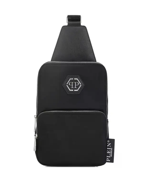 Philipp Plein Logo-plaque Cross Body Bag - Black