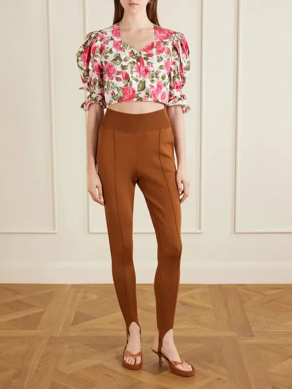 Chloé Stretch-jersey Tapered Leggings