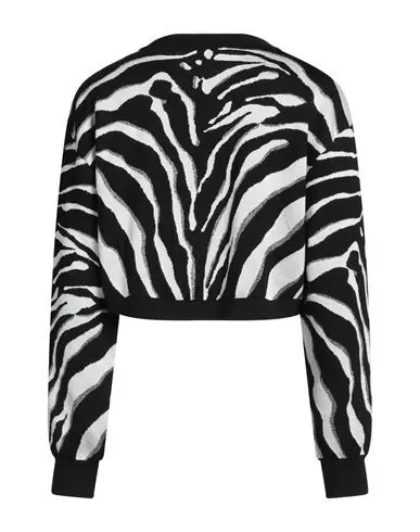 Dolce & Gabbana Zebra Print Knit Crewneck Sweater