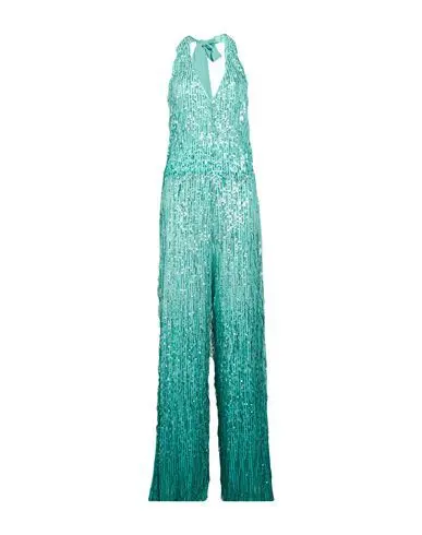 LIU •JO Jumpsuit In Tie-dye Polyester And Elastane - Blue