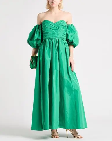 Liu Jo Gown With Sweetheart Neckline And Short Sleeves