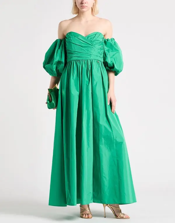 Liu Jo Gown With Sweetheart Neckline And Short Sleeves