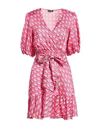Liu Jo Mini Flared Wrap-effect Dress