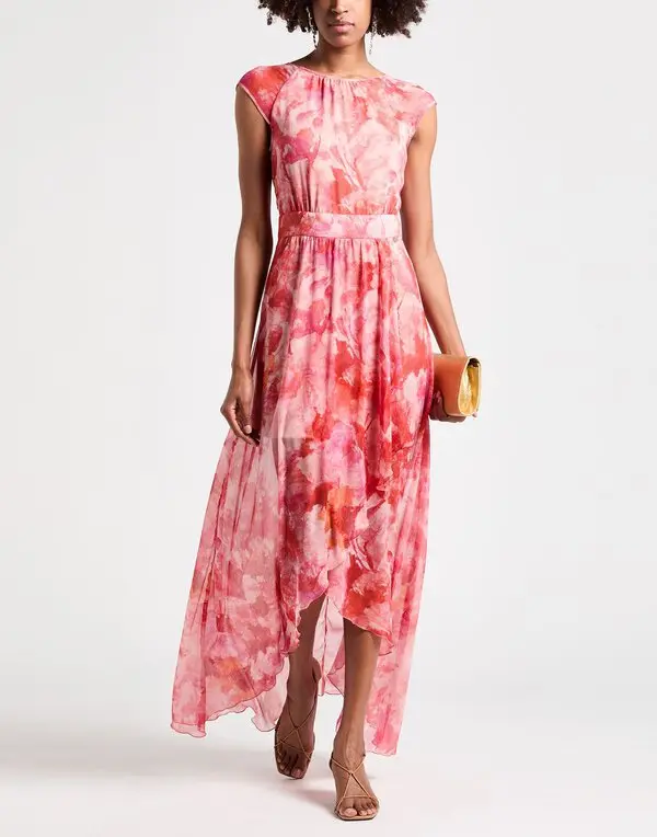 LIU •JO Floral-print Georgette Maxi Dress