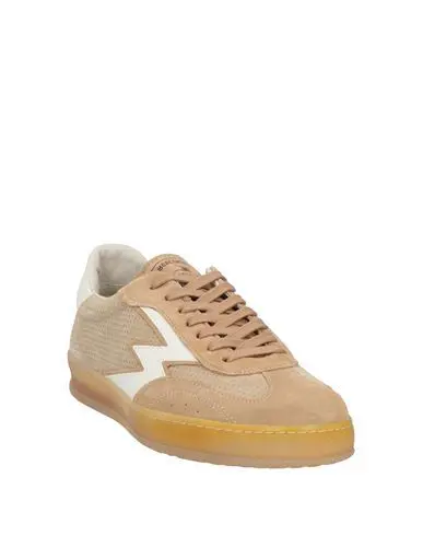 MOACONCEPT Leather Low-top Sneakers - Beige