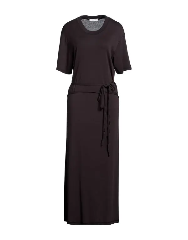 LEMAIRE Cotton Maxi Dress - Black