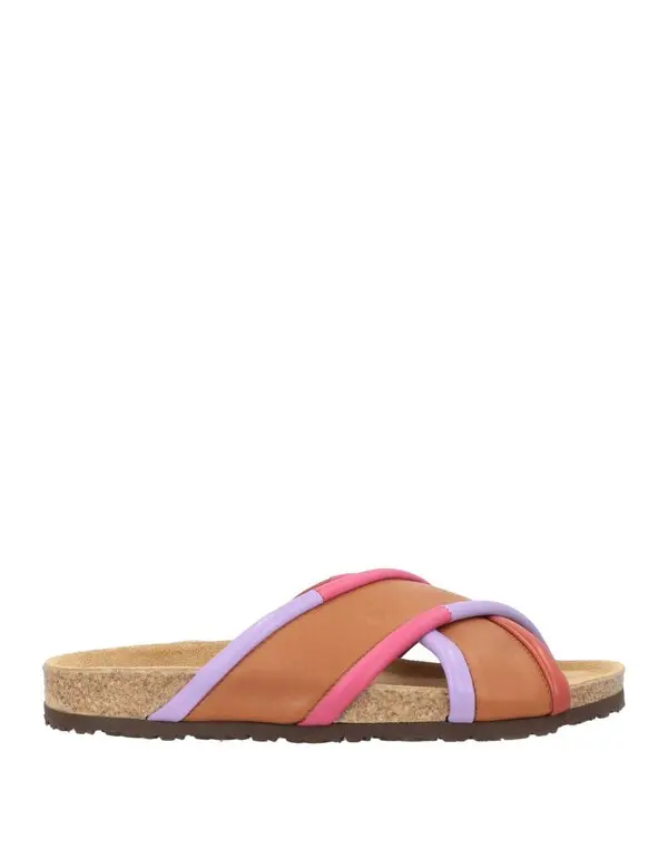 Malìparmi Multicolor Leather Sandals