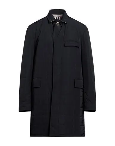 Thom Browne Quilted Down Jacket With Classic Collar - Midnight Blue