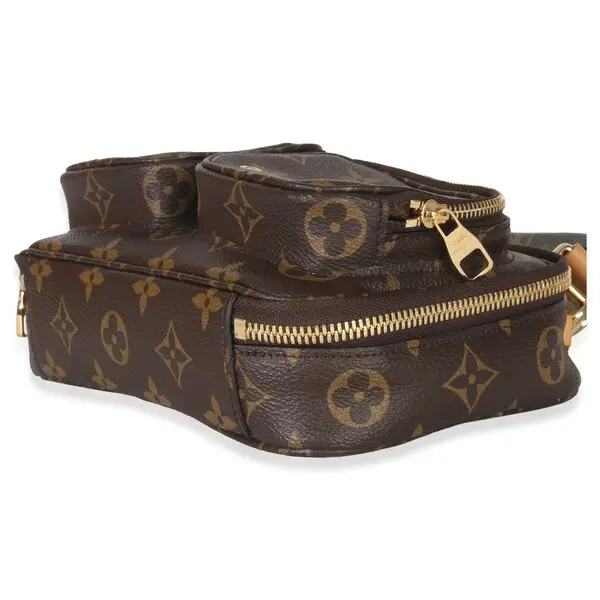 LOUIS VUITTON Monogram Canvas Utility Crossbody - Brown
