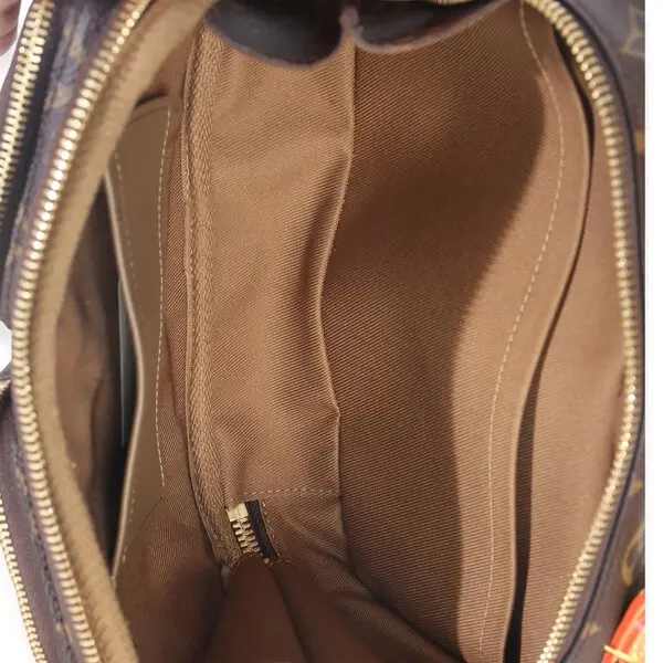LOUIS VUITTON Monogram Canvas Utility Crossbody - Brown