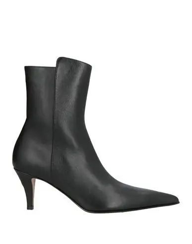 Alexander McQueen Leather Ankle Boots