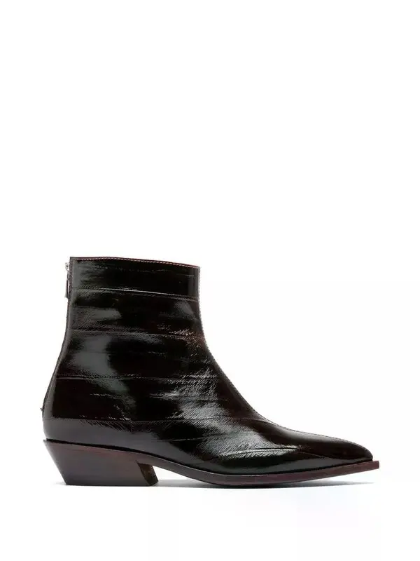 Officine Creative Noelie Dd 109 Pointed-toe Ankle Boots - Brown