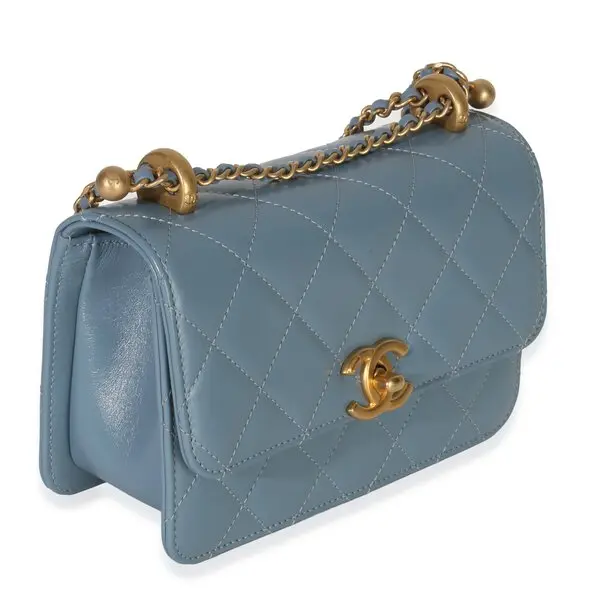 Chanel Quilted Calfskin Flap Bag