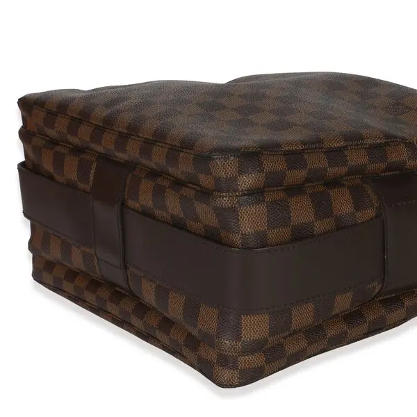 LOUIS VUITTON Damier Ebene Naviglio Messenger Bag - Brown