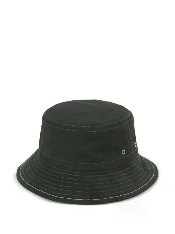 AND WANDER Drawstring Bucket Hat - Green