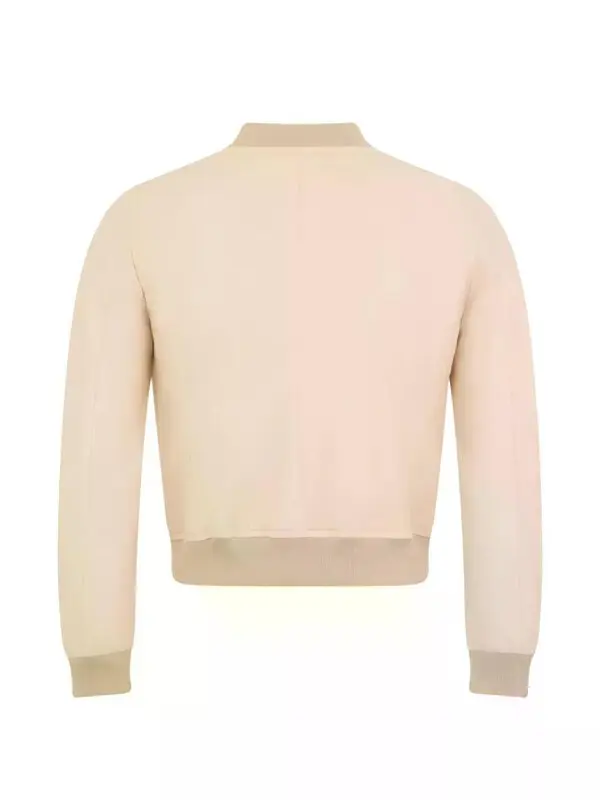 MOORER Leather Bomber Jacket