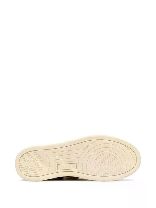 AUTRY Dallas Low Logo-detail Sneakers - Neutrals