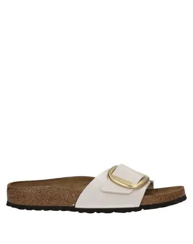 BIRKENSTOCK Sandals Size Soft Leather - White