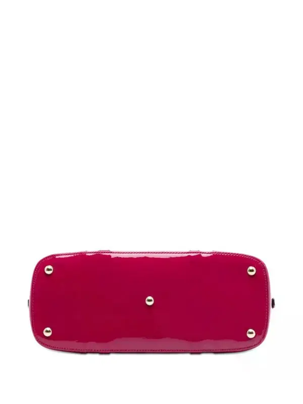 Gucci Small Microissima Patent Dome Satchel - Pink