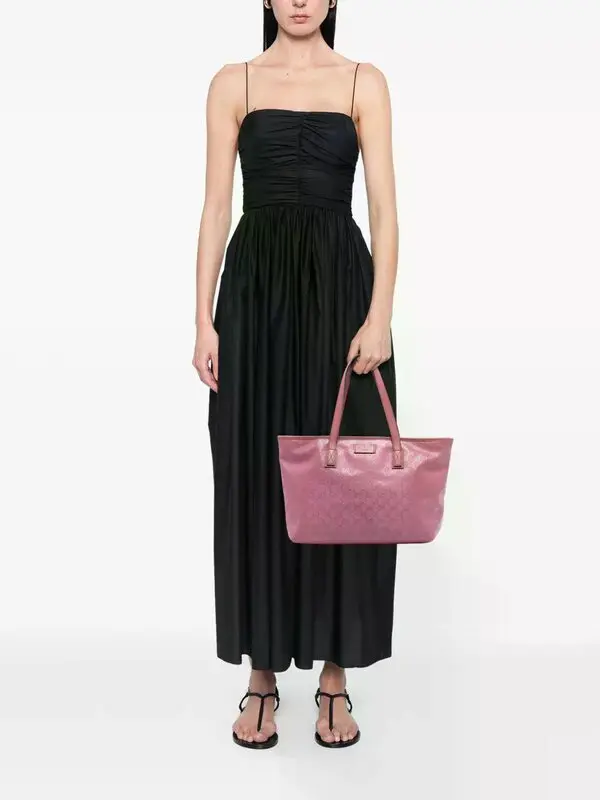 Gucci Gg Imprime Medium Tote Bag - Pink