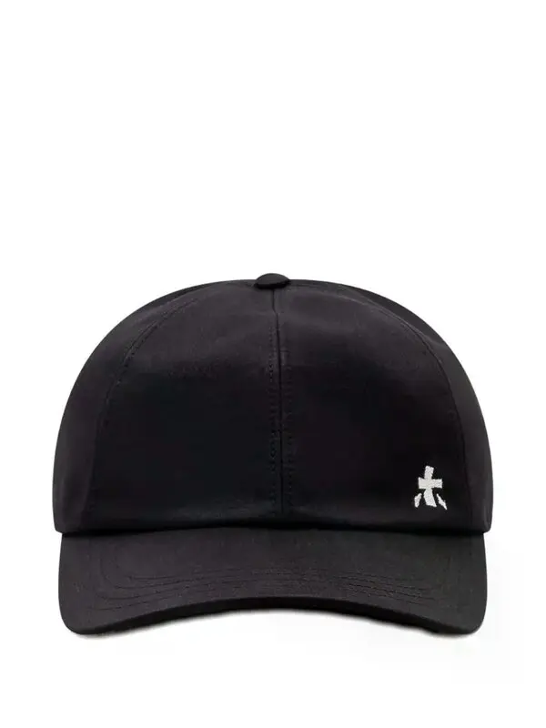 Premiata Logo-embroidered Baseball Cap - Black