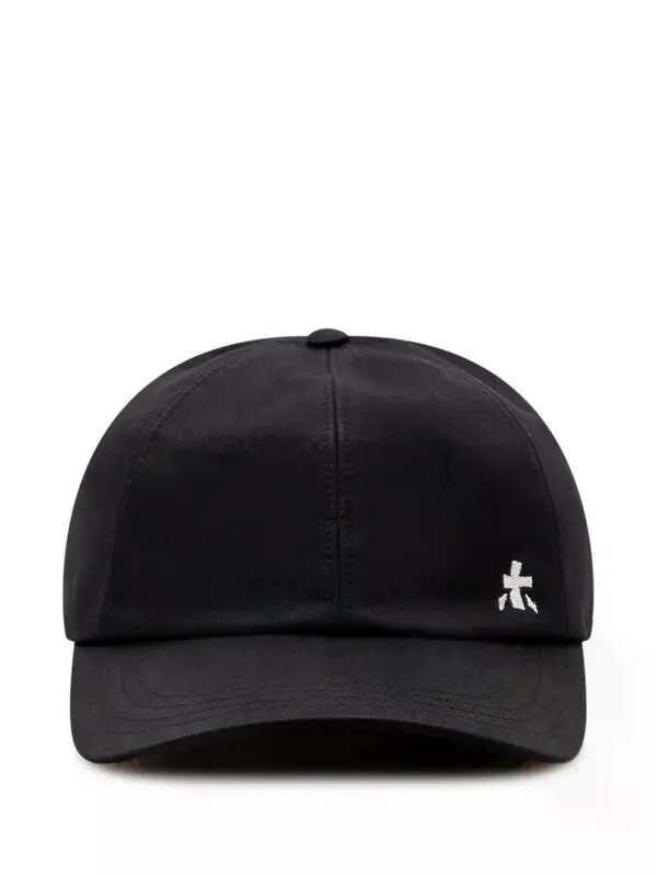 Premiata Logo-embroidered Baseball Cap - Black