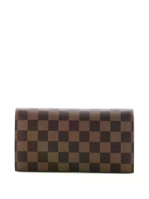 LOUIS VUITTON Sarah Wallet Limited Edition Vivienne Xmas Damier Small Wallets - Brown