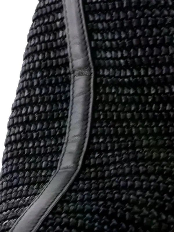 Saint Laurent Shopper Woven Raffia East West Tote Bag