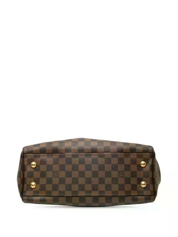 LOUIS VUITTON 2008 Damier Ebene Trevi Pm Satchel