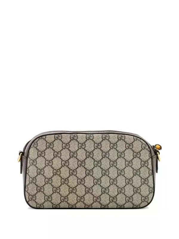 Gucci Neo Vintage Camera Messenger Bag Gg Coated Canvas - Brown