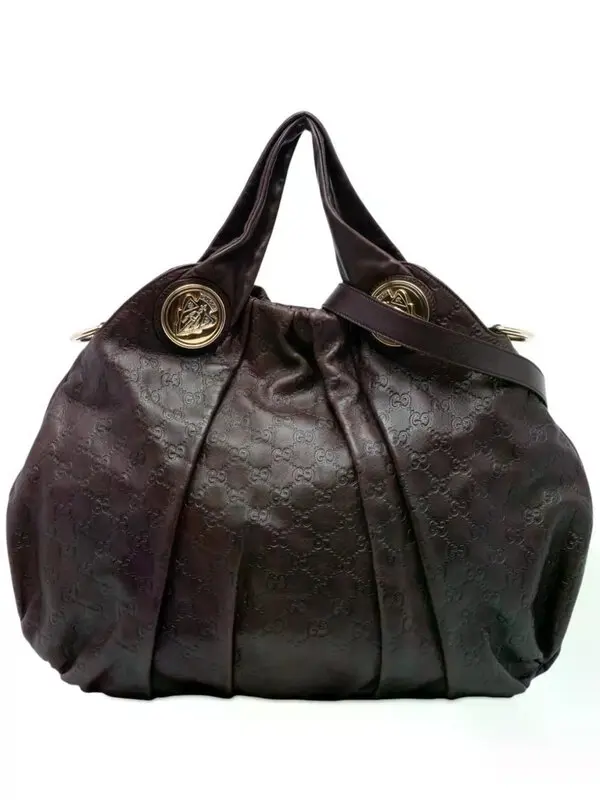 Gucci 2016-2026 Large Sissima Hysteria Satchel - Brown