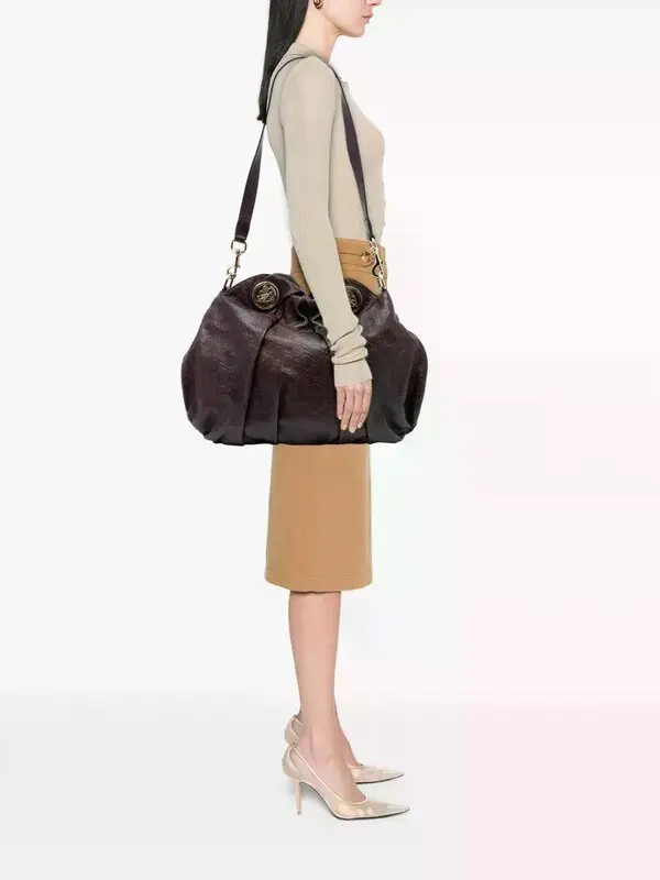 Gucci 2016-2026 Large Sissima Hysteria Satchel - Brown