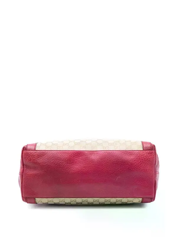 Gucci Gg Canvas Miss Gg Satchel - Red