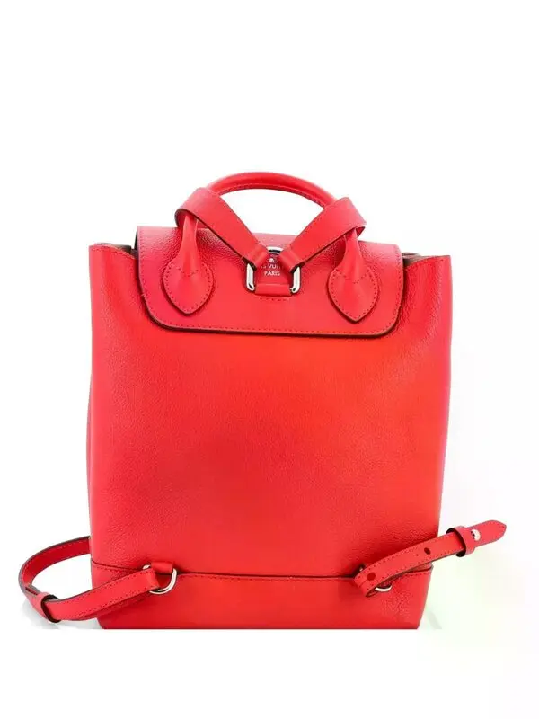 LOUIS VUITTON Lockme Leather Backpack